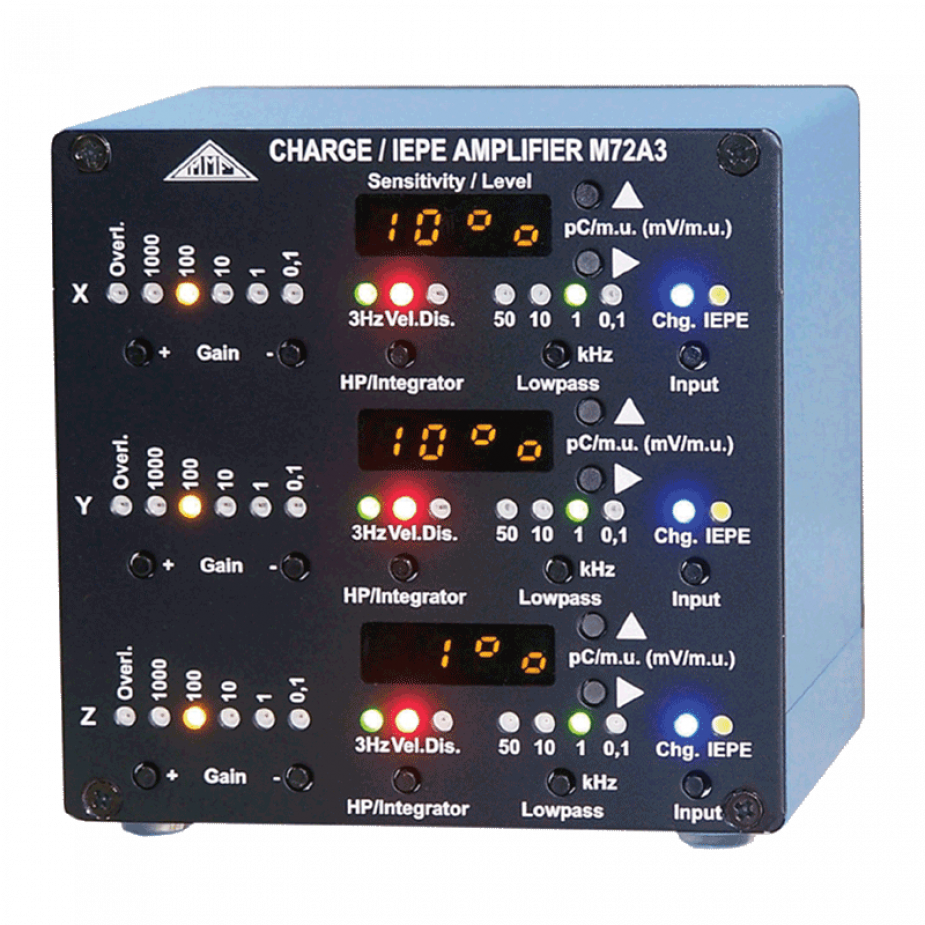 Charge Amplifier / IEPE Amplifier M72A3 - MUHRAK محراك